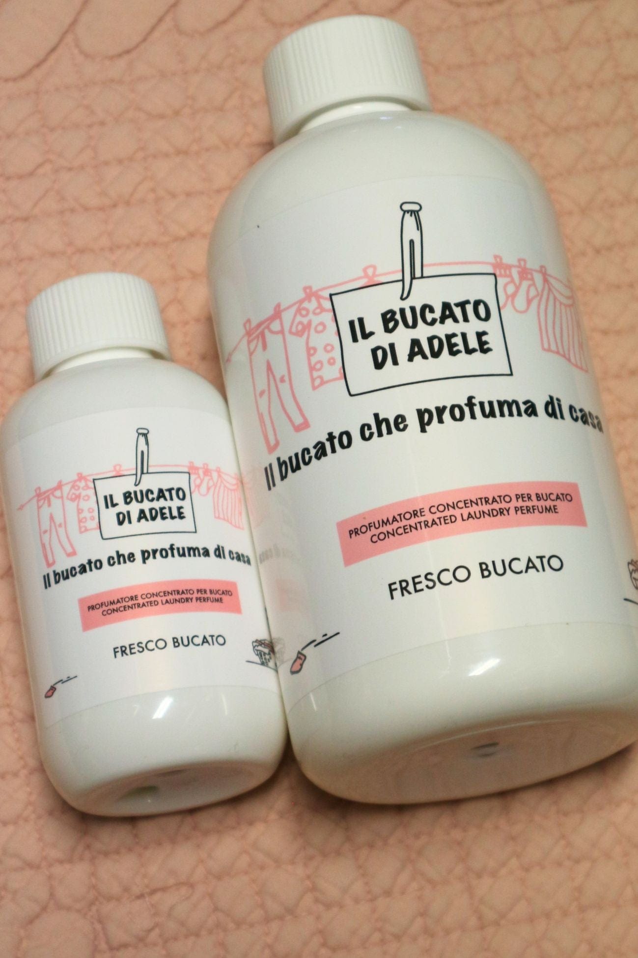 Fresco Bucato - Profumatore per bucato floreale - cuore di pesca e ...