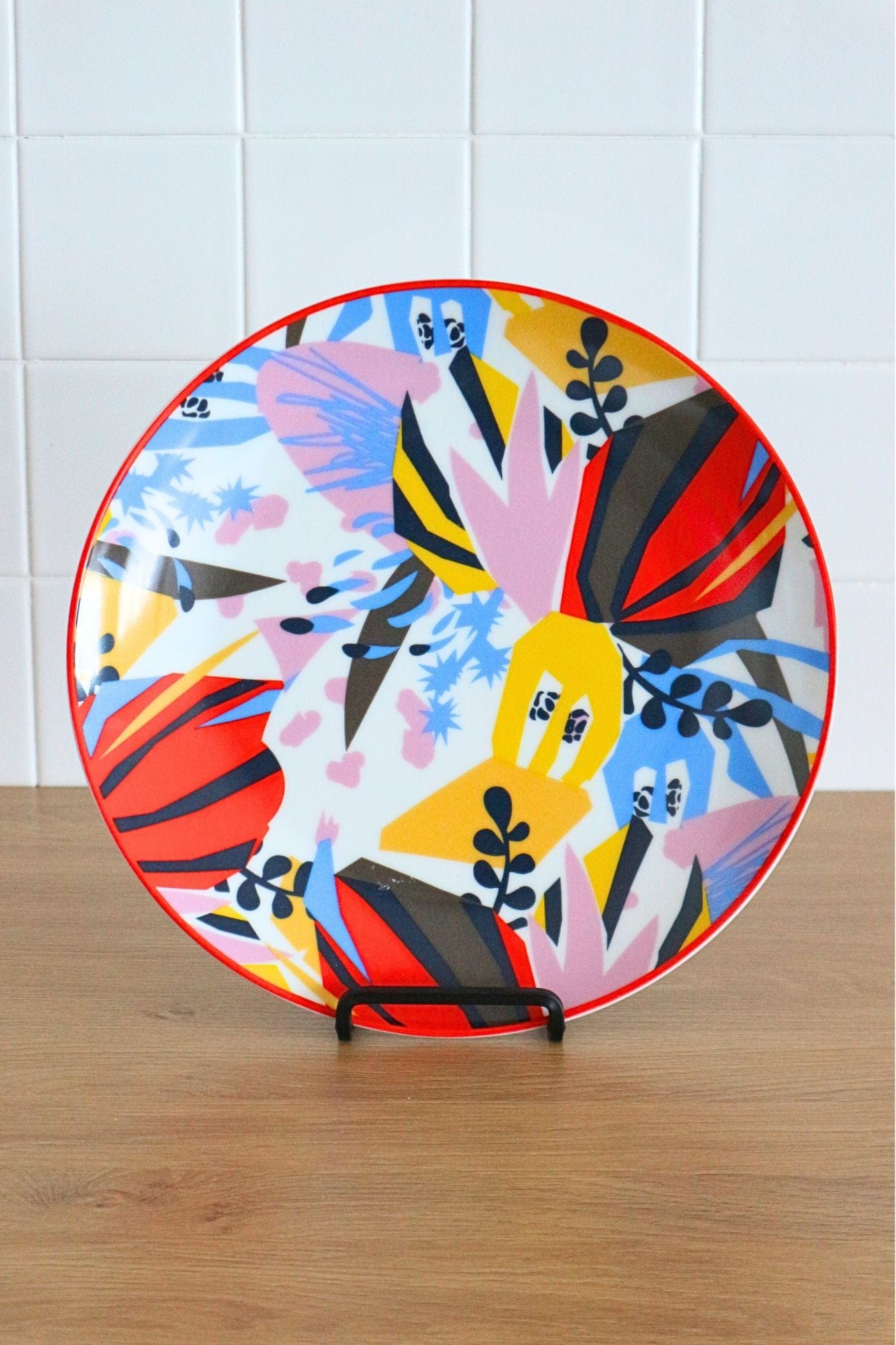 Azure - Nassau - Tropical Style Porcelain Dinner Plate | Antiope Design